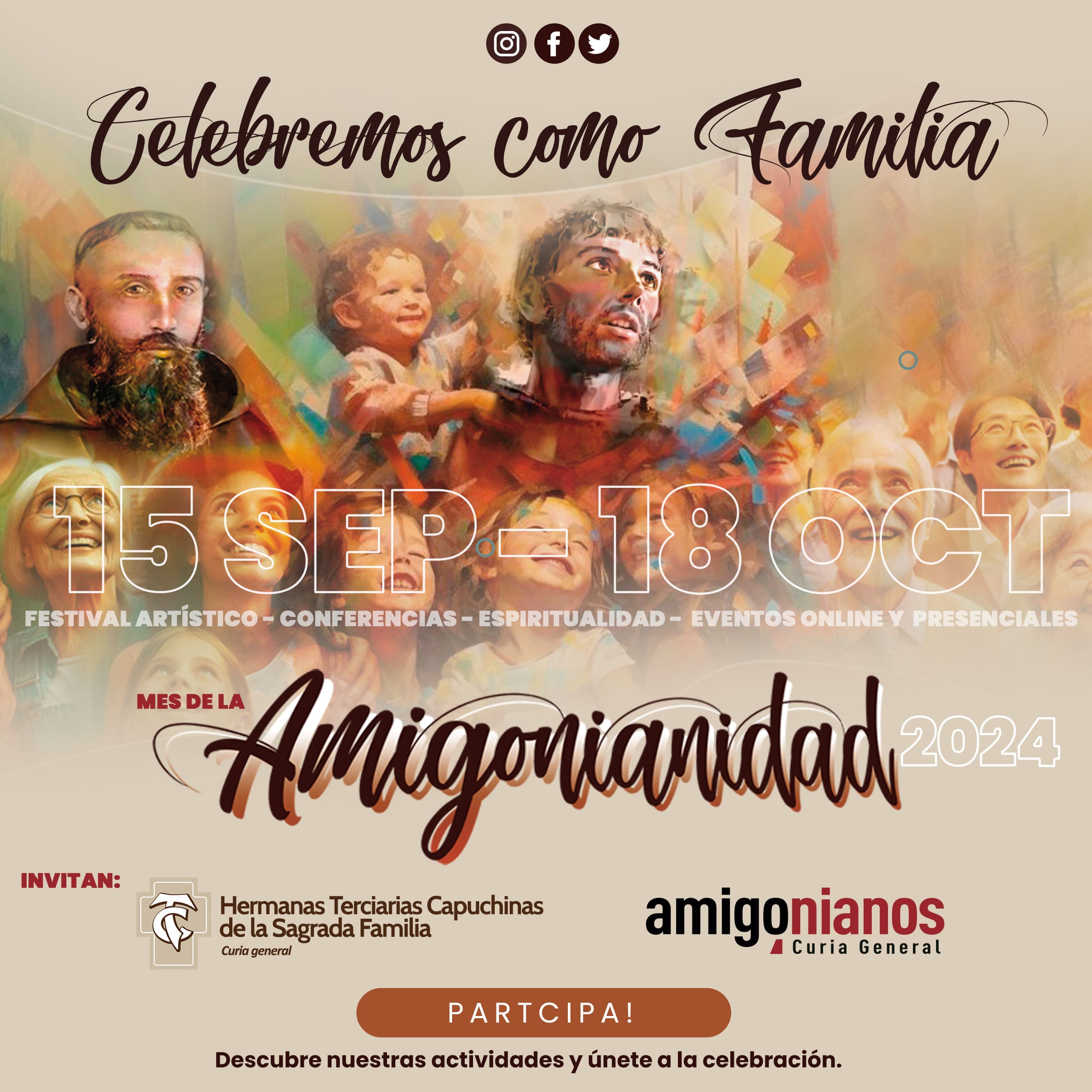 Mois de l'Amigonianité 2024 - Religiosos Terciarios Capuchinos Amigonianos